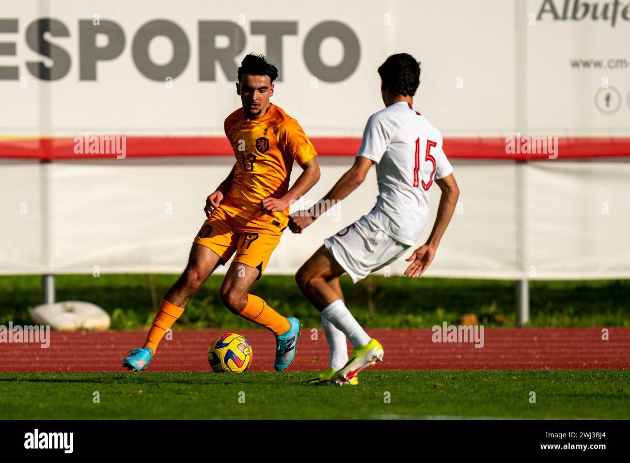 Eser Gurbuz of The Netherlands during the Algarve Cup match between ...