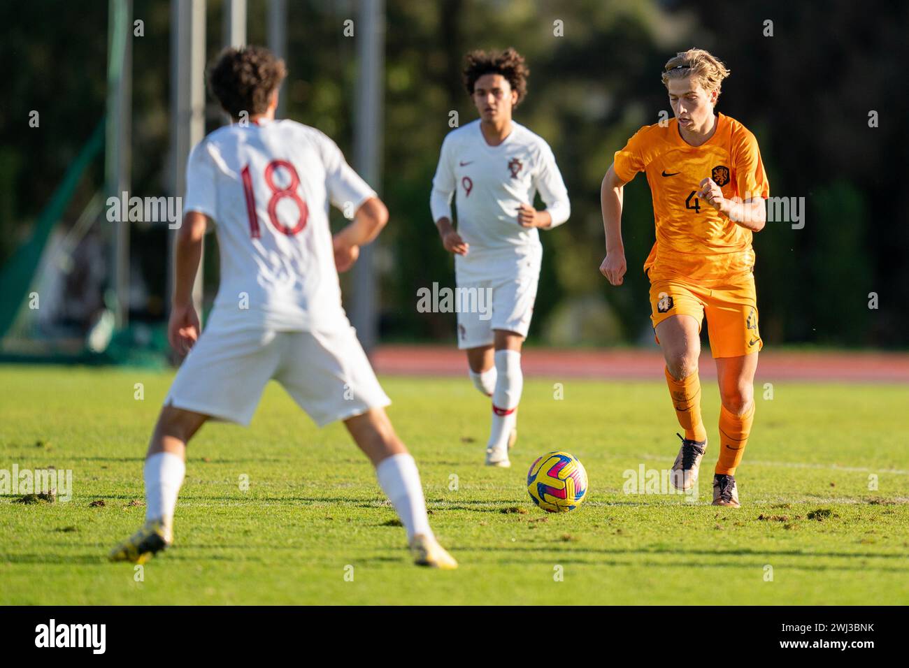 Albufeira, Portugal. 10th Feb, 2024. Frederick Reuter of The ...