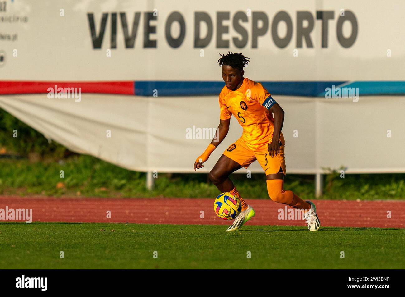 Lucas Jetten of The Netherlands during the Algarve Cup match between Portugal U17 and The ...