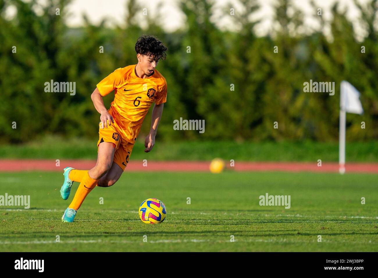 Benjamin Khaderi of The Netherlands during the Algarve Cup match ...