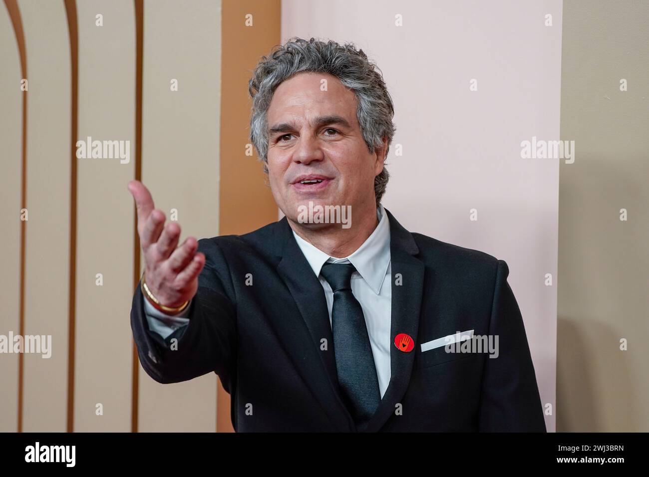 Mark Ruffalo arrives at the 96th Academy Awards Oscar nominees luncheon ...