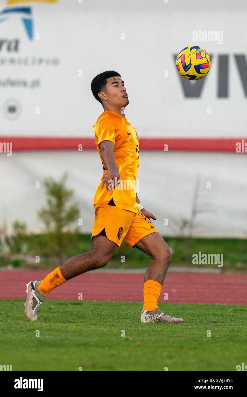 Rivas Manuhutu of The Netherlands during the Algarve Cup match between ...