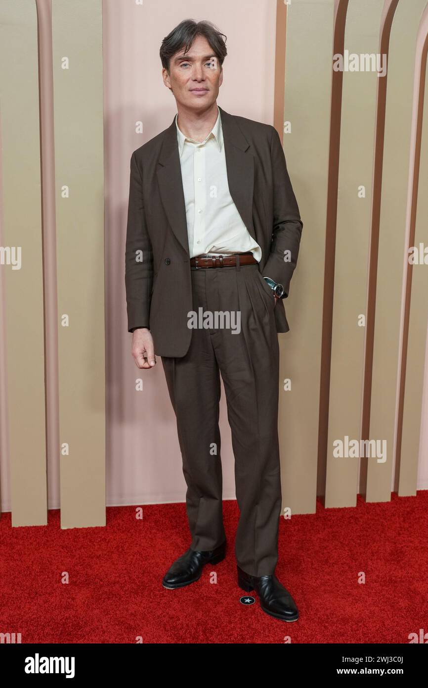 Cillian Murphy arrives at the 96th Academy Awards Oscar nominees ...