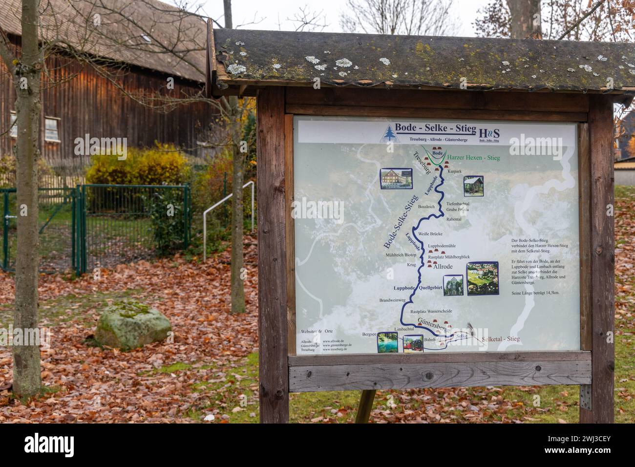Impressions from Allrode town Thale Harz Stock Photo - Alamy