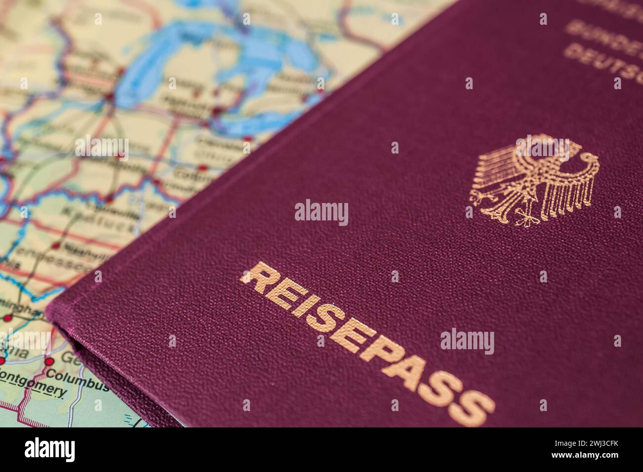 Digital passport in Germany Stock Photo - Alamy