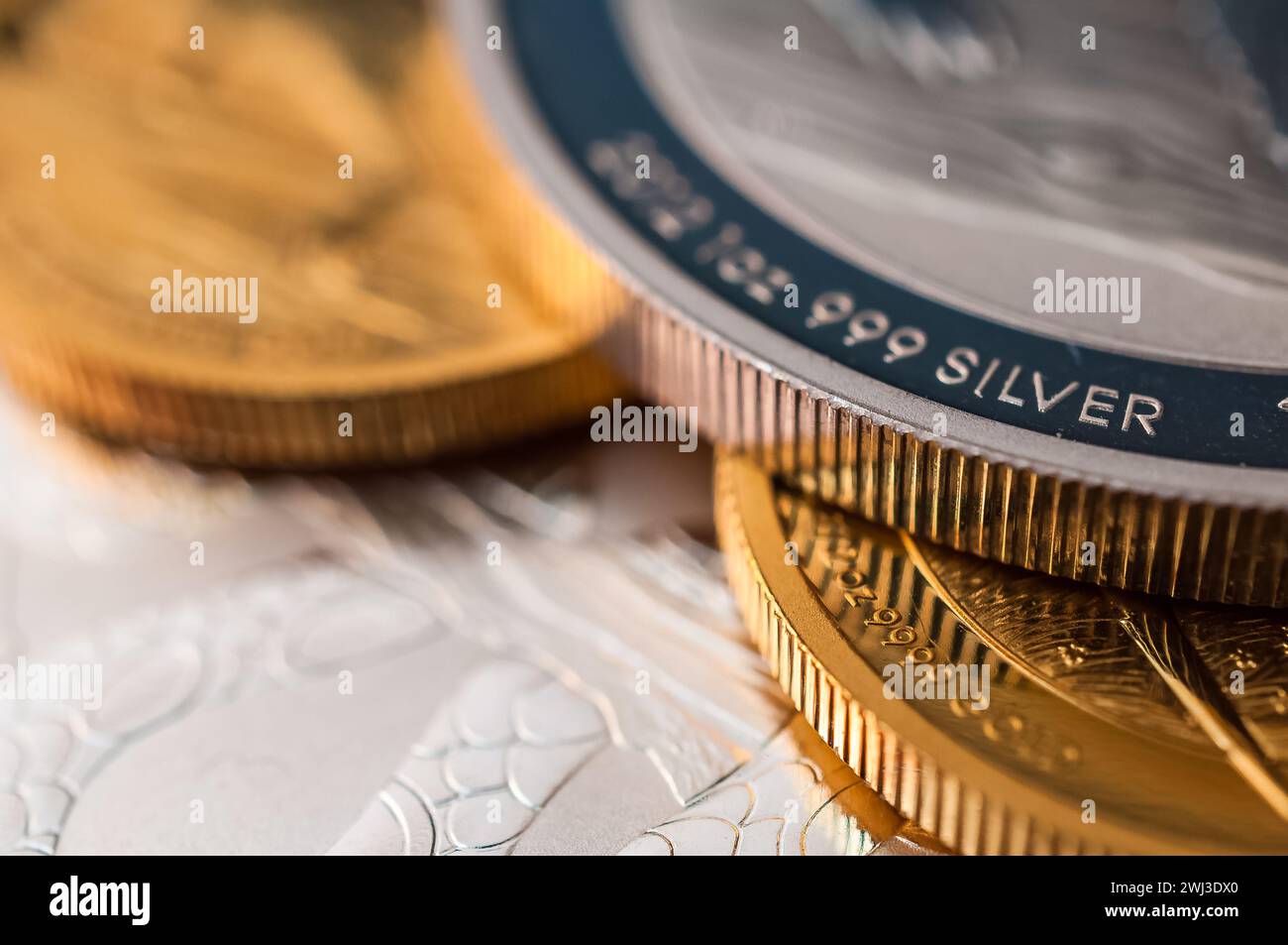 Gold and silver Stock Photo - Alamy
