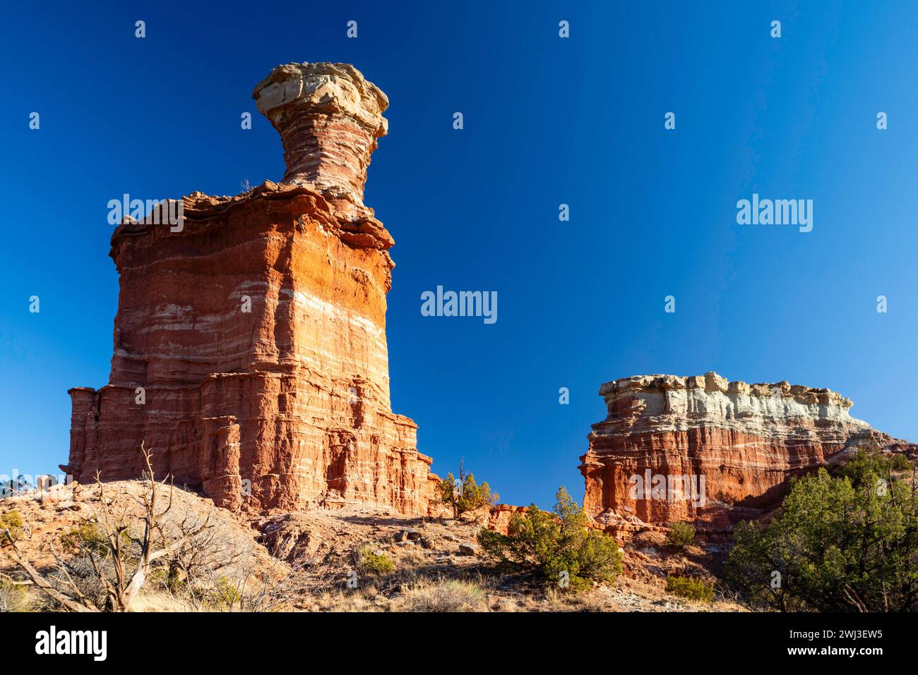 Photograph from the geologic formation known as The Lighthouse Rock ...