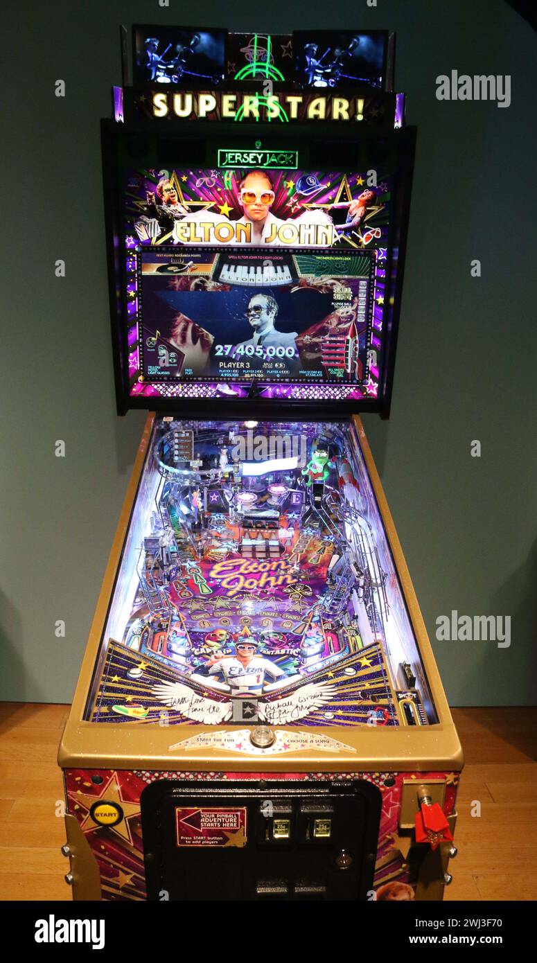 New York, New York, USA. 12th Feb, 2024. Elton John Collector's Edition ...