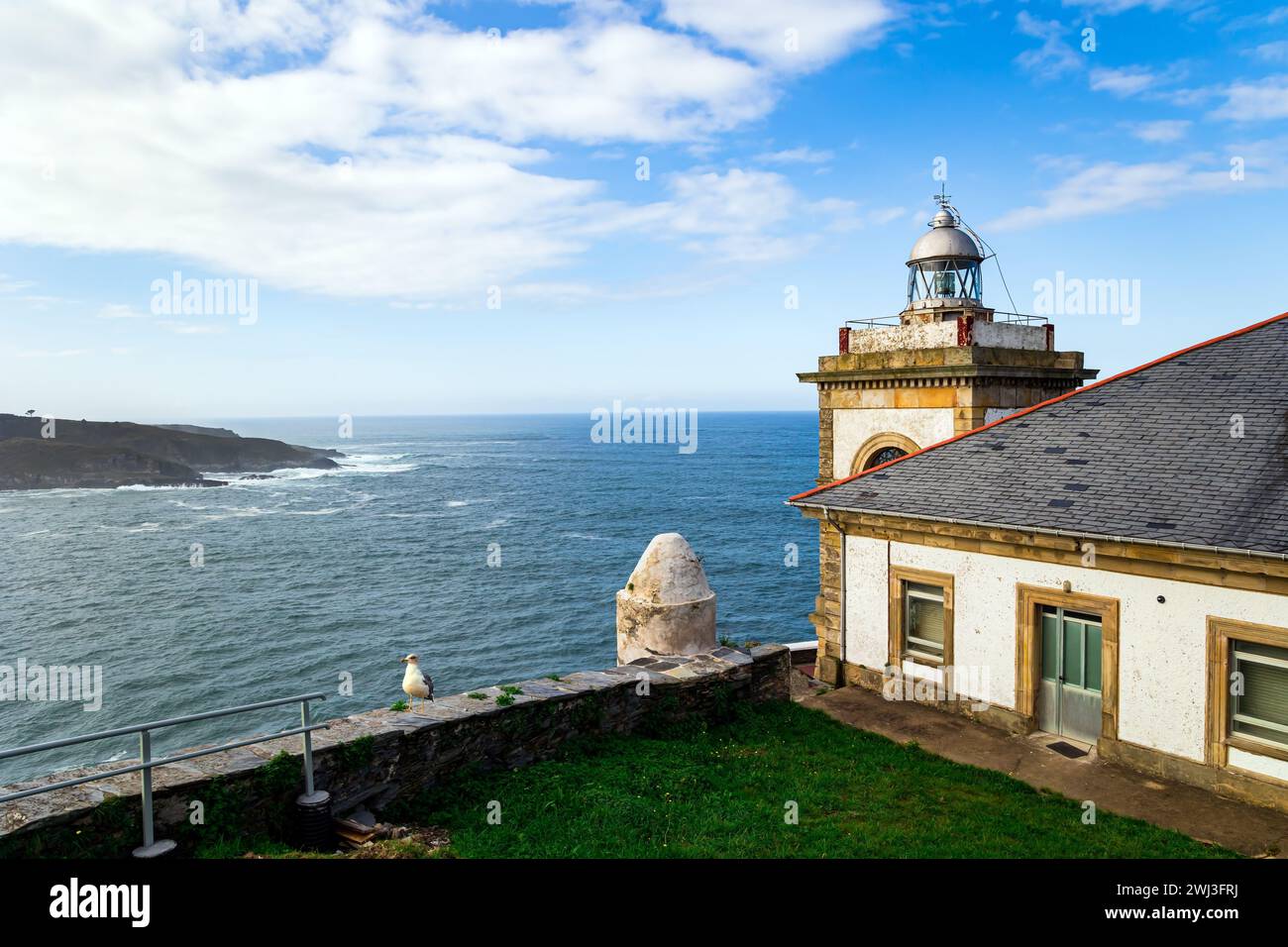 Luarca lighthouse hi-res stock photography and images - Alamy