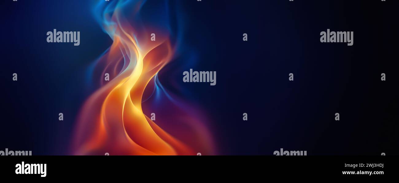 Spirit flame fire red hi-res stock photography and images - Alamy