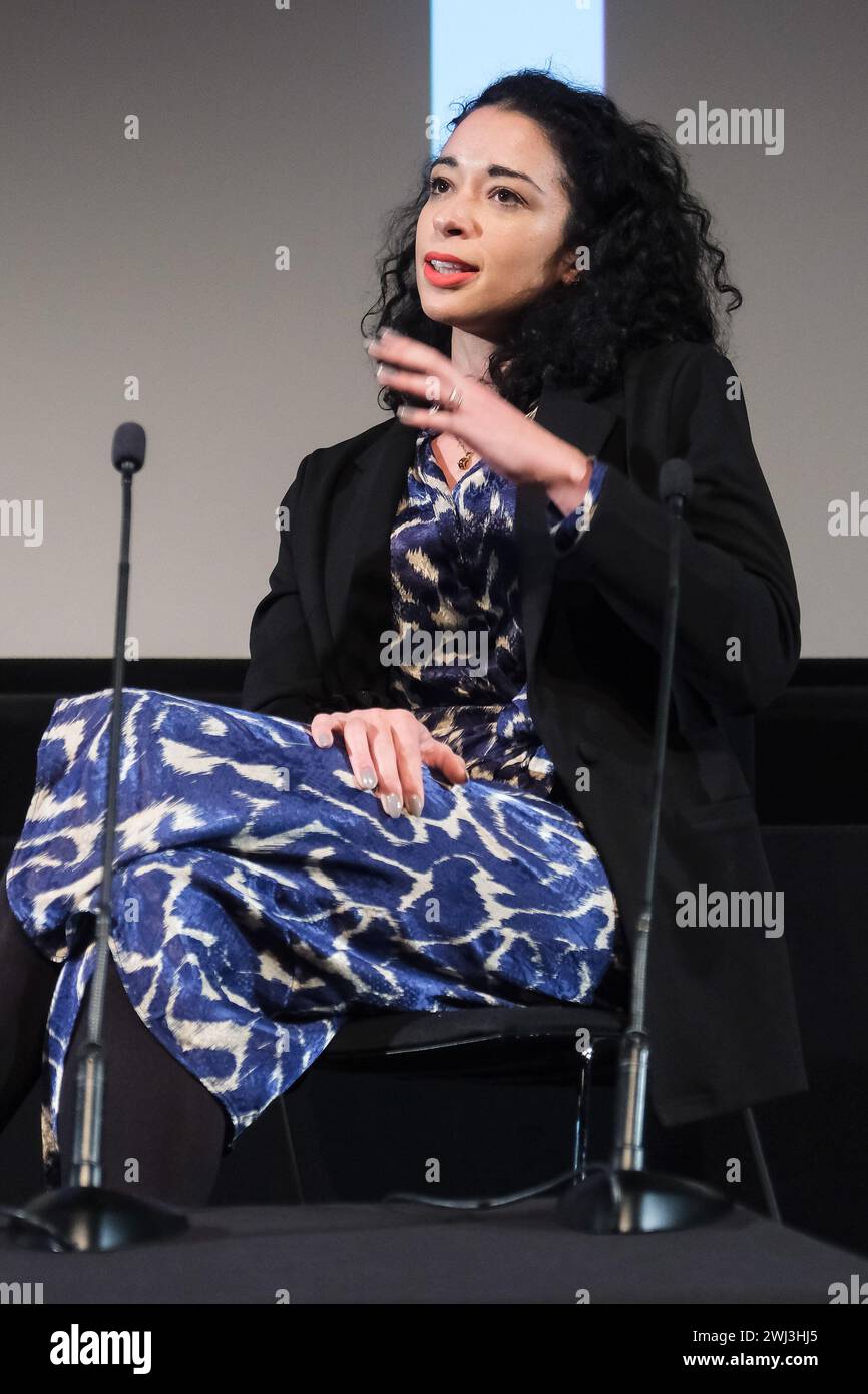 Southbank, London. 12/02/2024, Ellen E Jones on stage at Mark Kermode ...