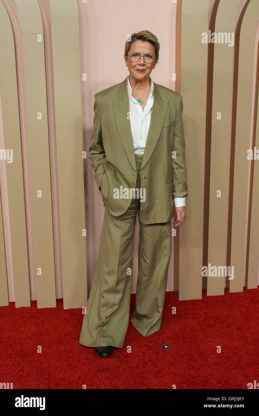 Annette Bening arrives at the 96th Academy Awards Oscar nominees ...