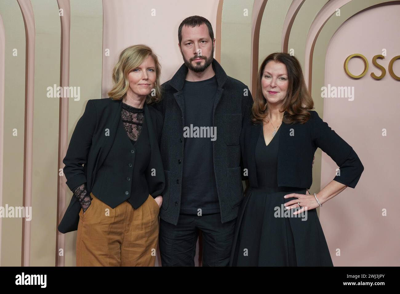 Michelle Mizner, from left, Mstyslav Chernov and Raney Aronson-Rath ...