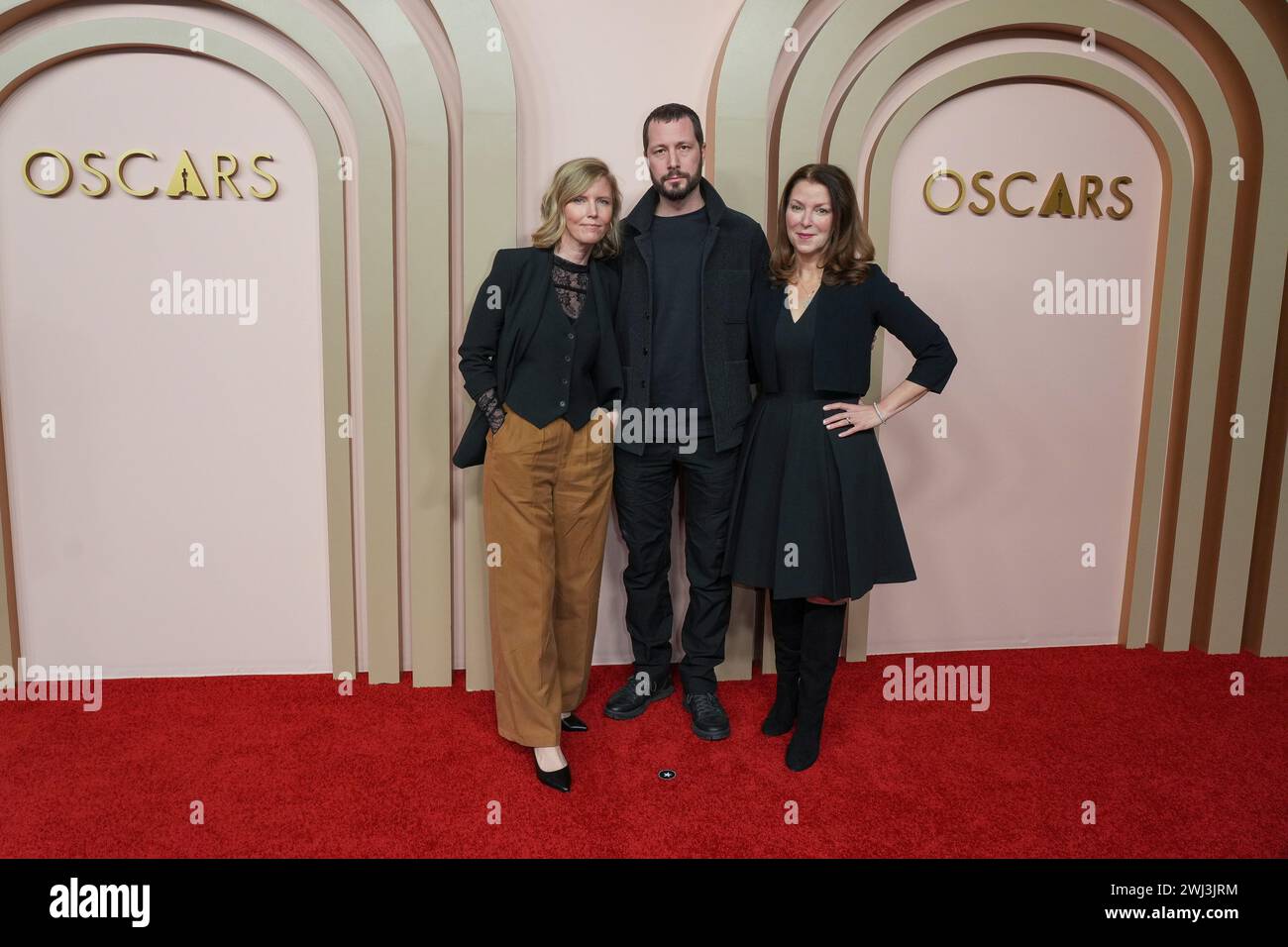 Michelle Mizner, from left, Mstyslav Chernov and Raney Aronson-Rath ...