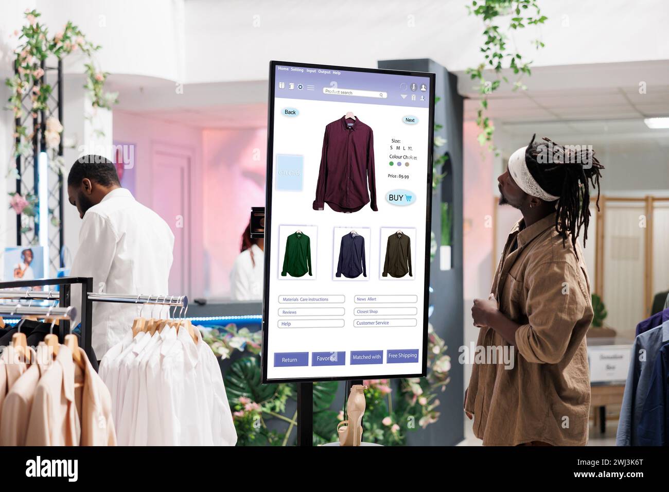 Clothes ordering hi-res stock photography and images - Alamy