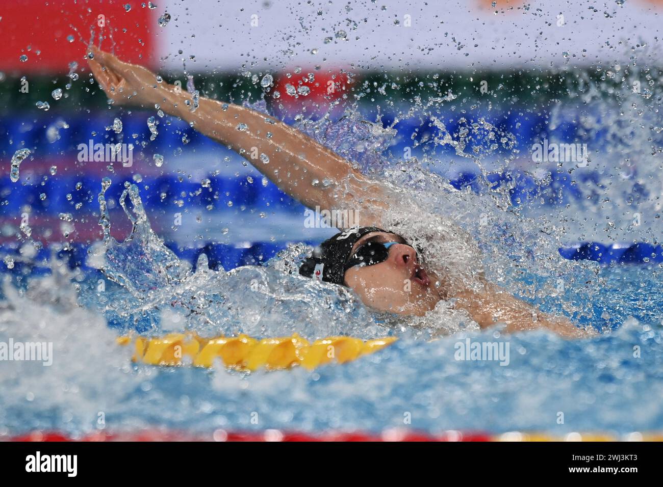Doha, Qat. 13th Feb, 2024. Michele Lamberti from Italy in action during ...