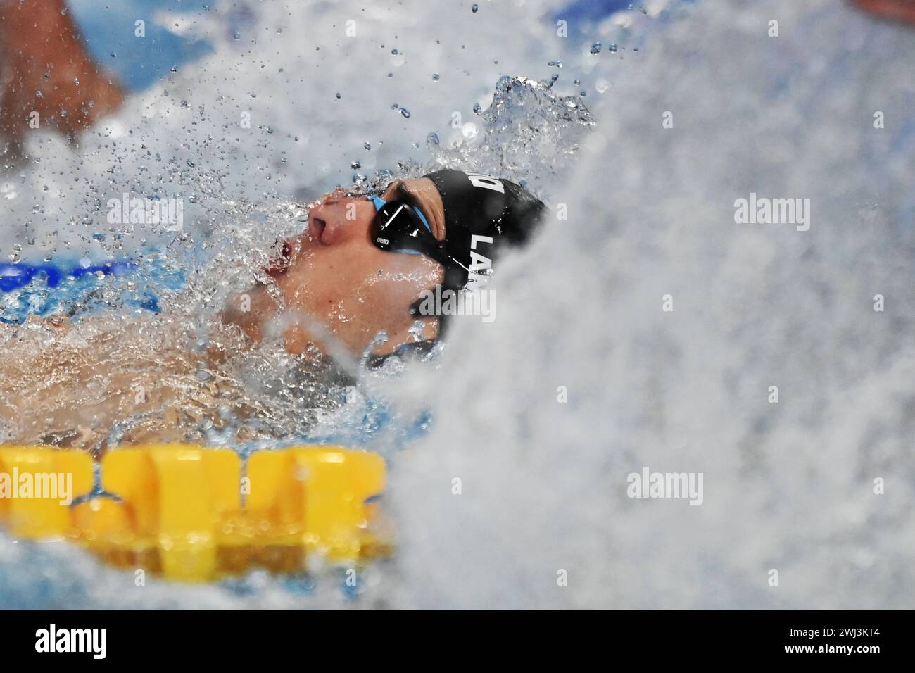 Doha, Qat. 13th Feb, 2024. Michele Lamberti from Italy in action during ...