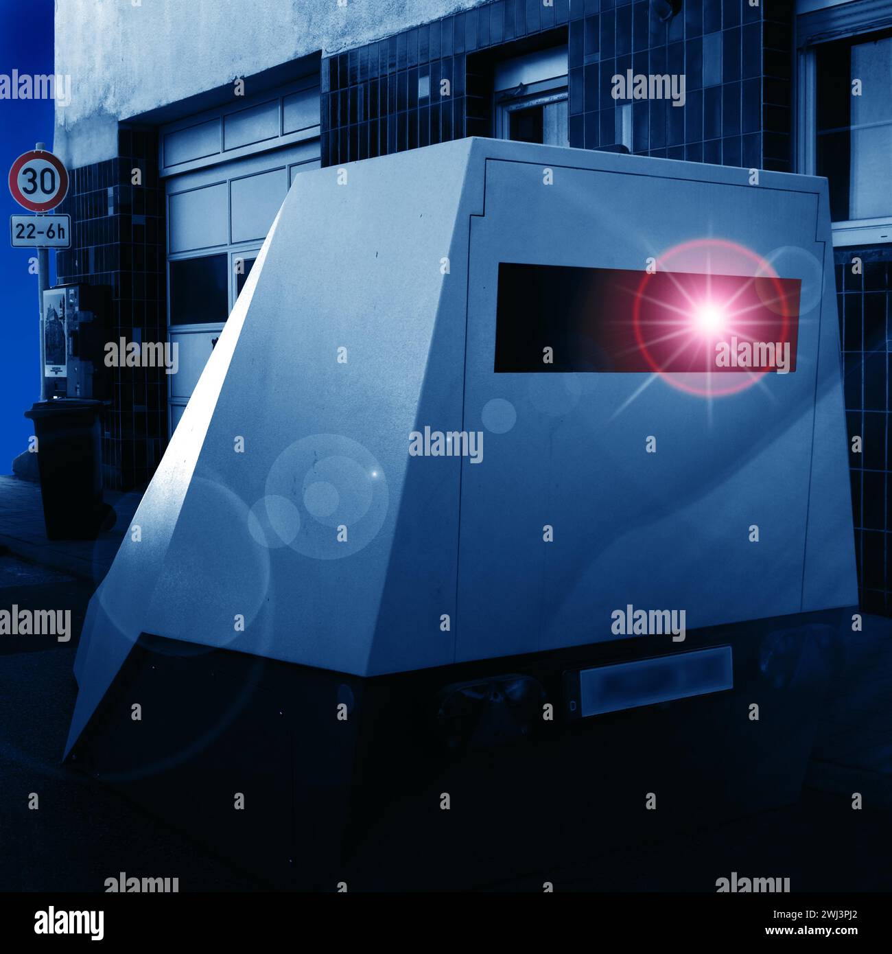 Speed camera trailer hi-res stock photography and images - Alamy