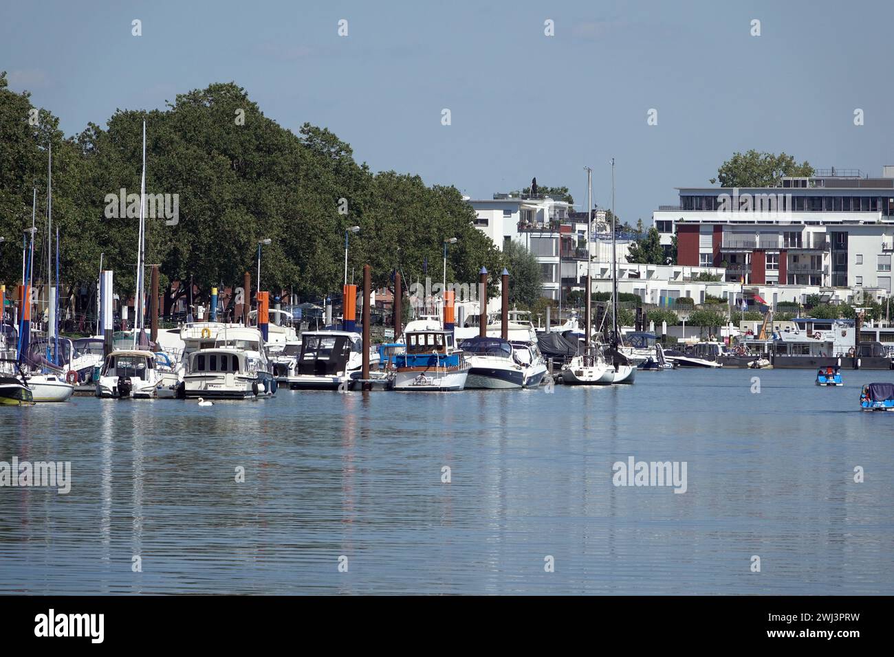 Wiesbaden schierstein harbor hi-res stock photography and images - Alamy