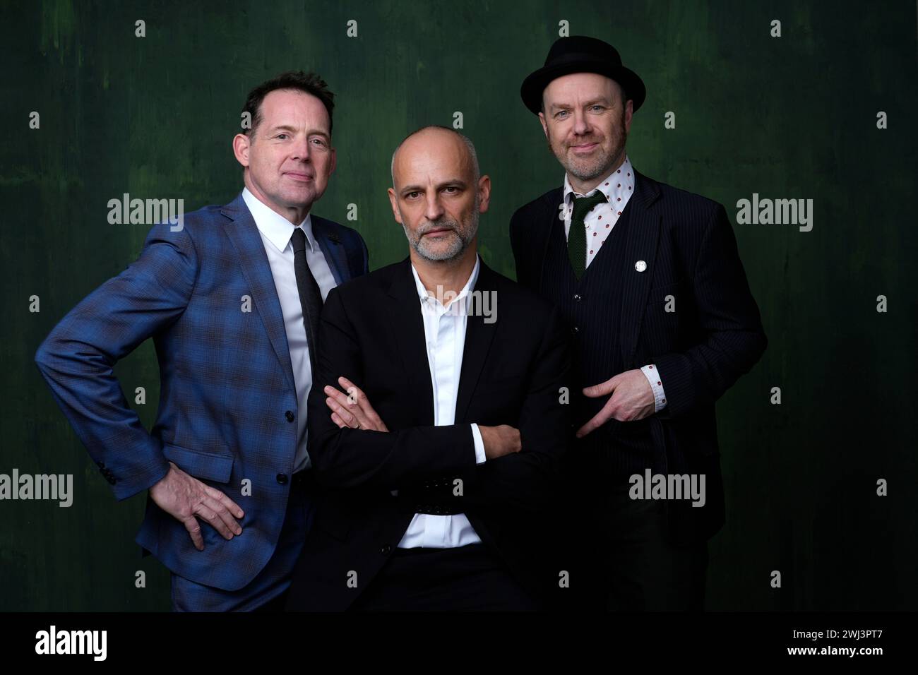 Johnnie Burn, from left, Jim Wilson, and Tarn Willers pose for a ...