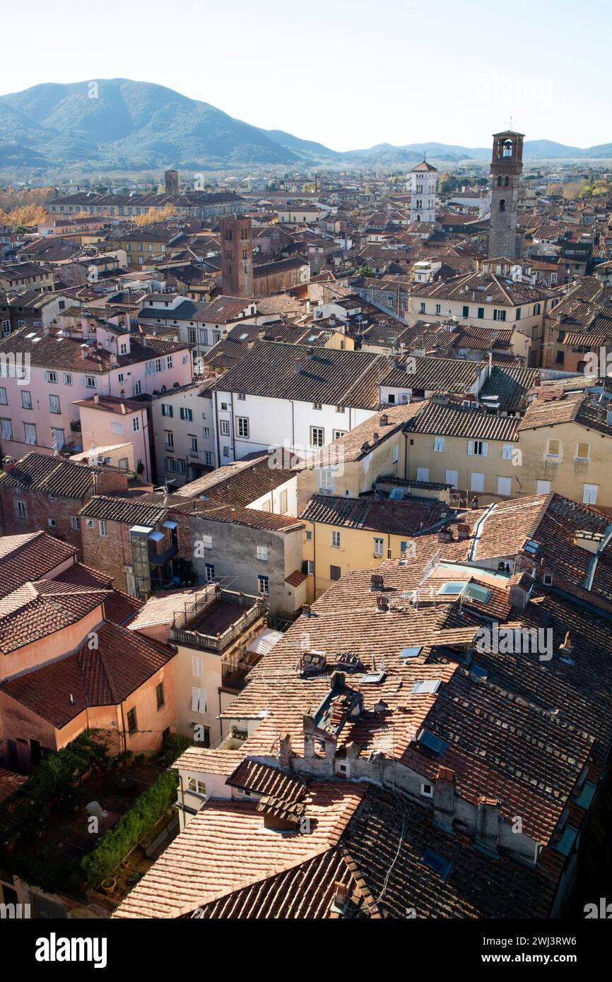 Lucca city landmark view hi-res stock photography and images - Alamy