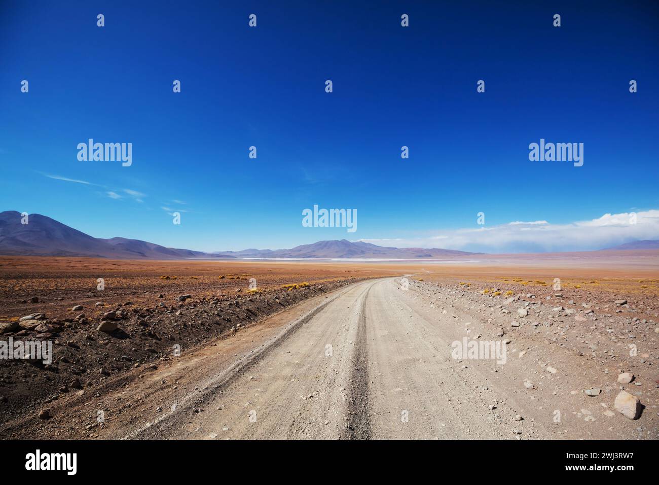 Road in Bolivia Stock Photo - Alamy