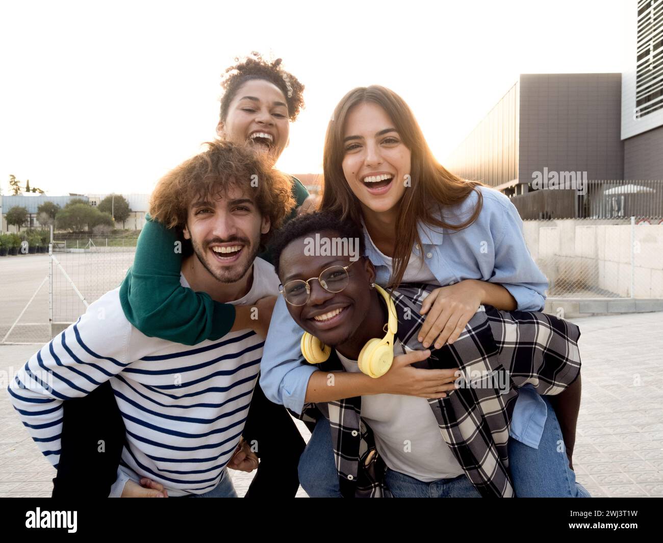 Group of young black men outside hi-res stock photography and images ...