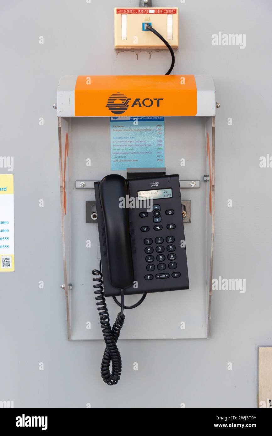 Inside telephone box hi-res stock photography and images - Alamy