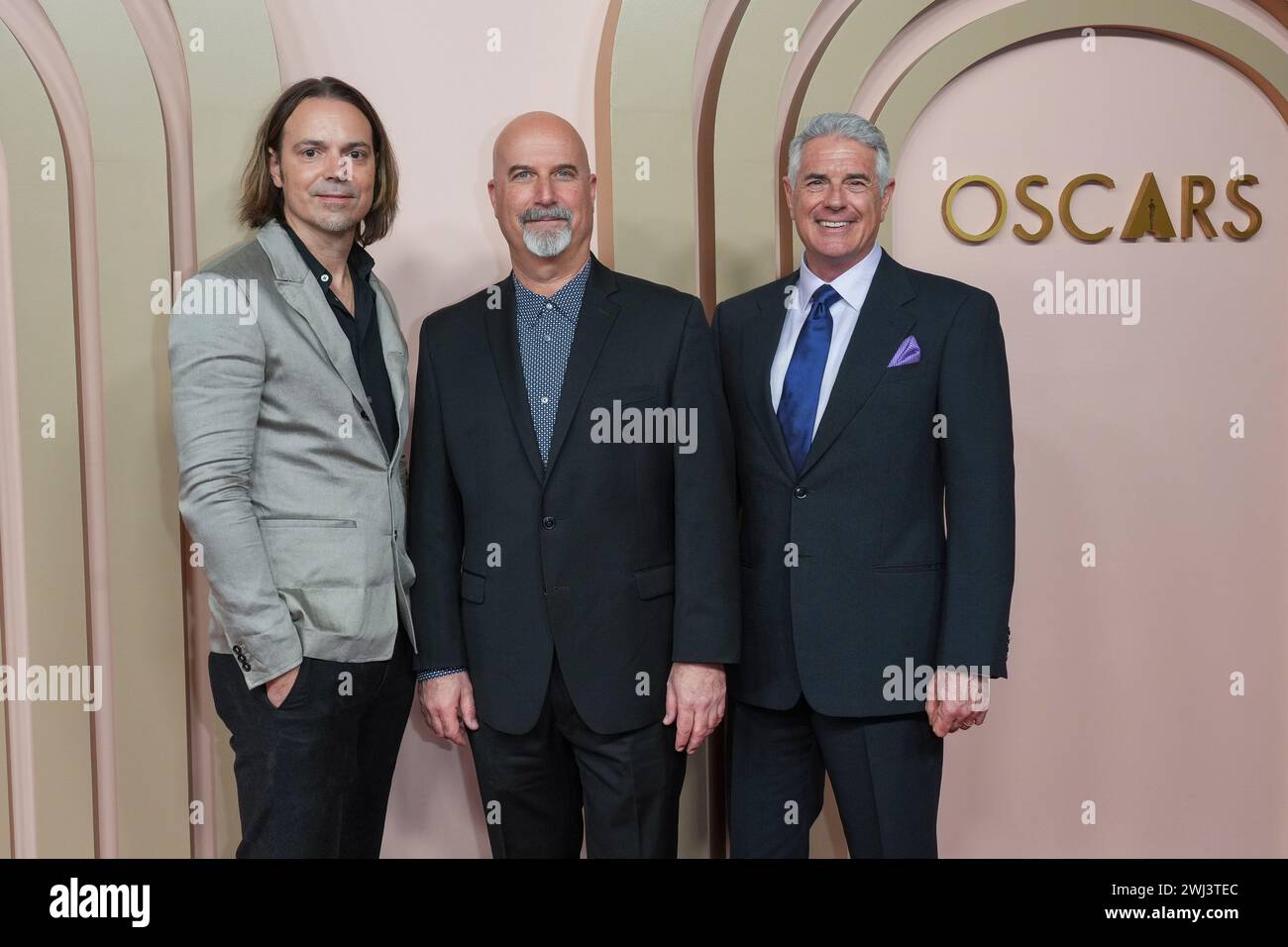 Jason Ruder, Tom Ozanich and Dean Zupancic arrive at the 96th Academy ...