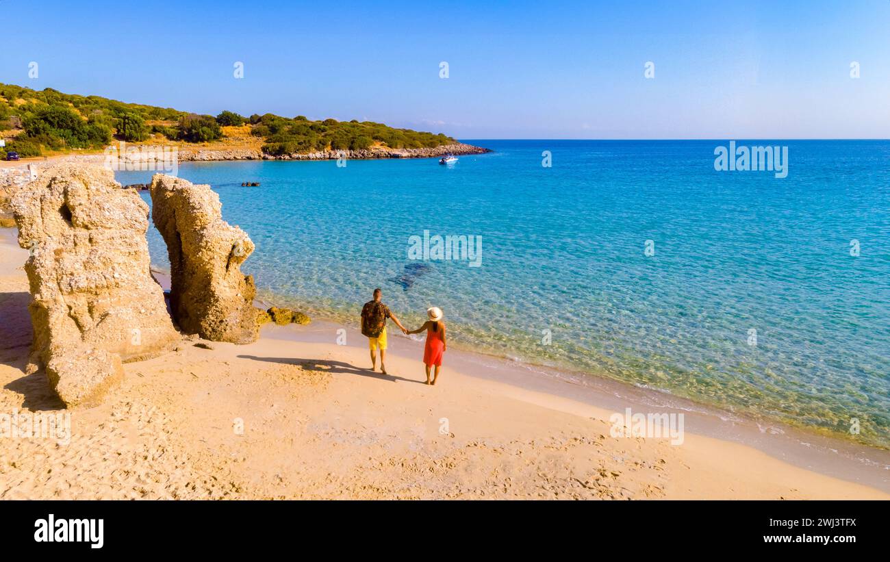 Voulisma Beach Istron Crete Greece, the most beautiful beaches of Crete ...