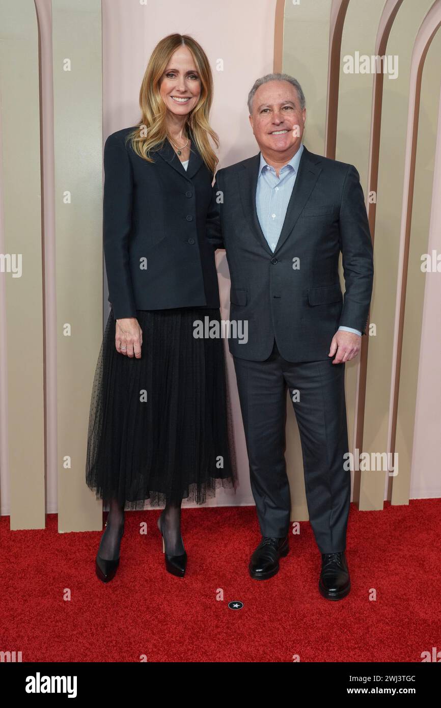 Dana Walden, left, and Alan Bergman arrive at the 96th Academy Awards ...