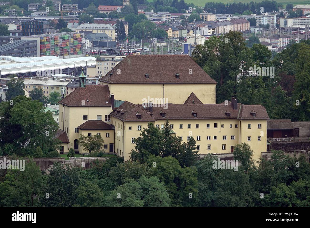 Capuchin monastery in Salzburg Stock Photo - Alamy