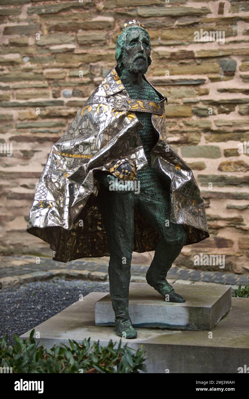 Statue of the King of Hungary, Stephen I by Imre Varga, Aachen ...