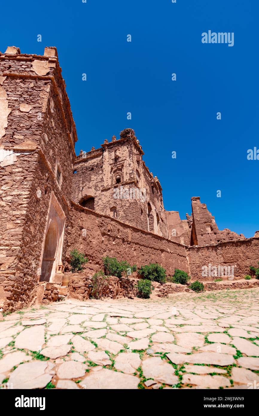 The Kasbah of Telouet in the Atlas, Morocco Stock Photo - Alamy