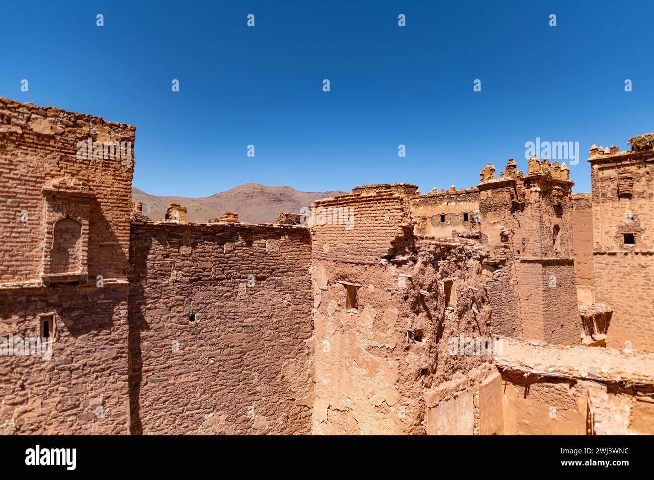 The Kasbah of Telouet in the Atlas, Morocco Stock Photo - Alamy