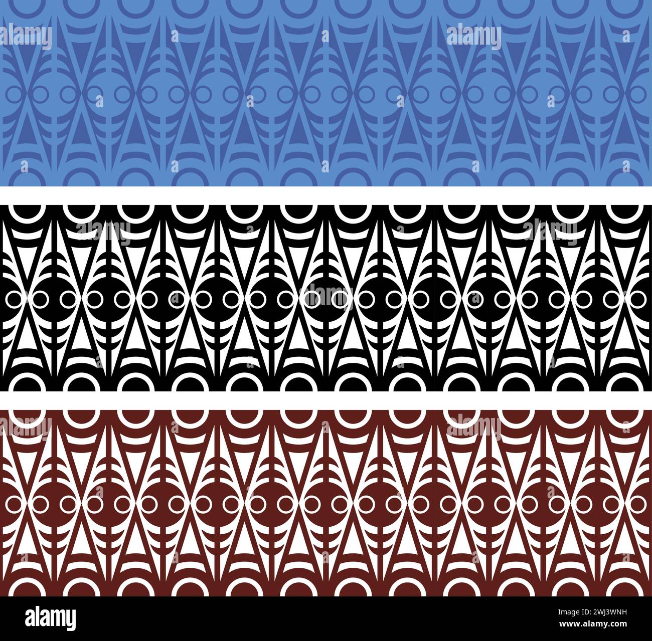 Batik papua Stock Vector Images - Alamy