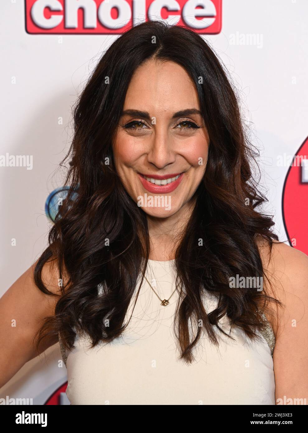 London, UK. February 12, 2024. Dr Sara Kayat arriving at the TV Choice ...