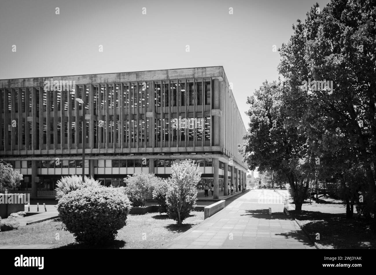 The central library building of the Universidad de Concepcion, Concepcion, Chile Stock Photo - Alamy