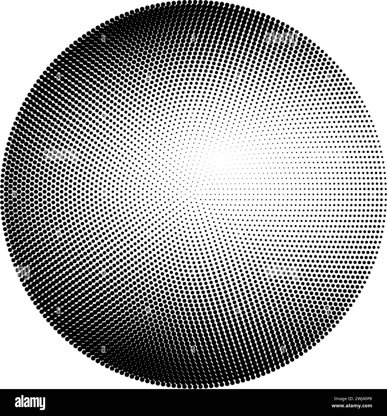 Noise texture circle Cut Out Stock Images & Pictures - Alamy