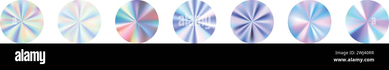 Hologram on cd Stock Vector Images - Alamy