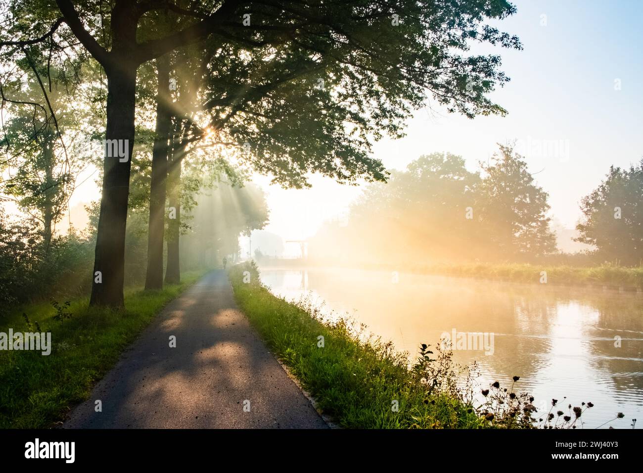 Atmospheric quiet country road hi-res stock photography and images - Alamy