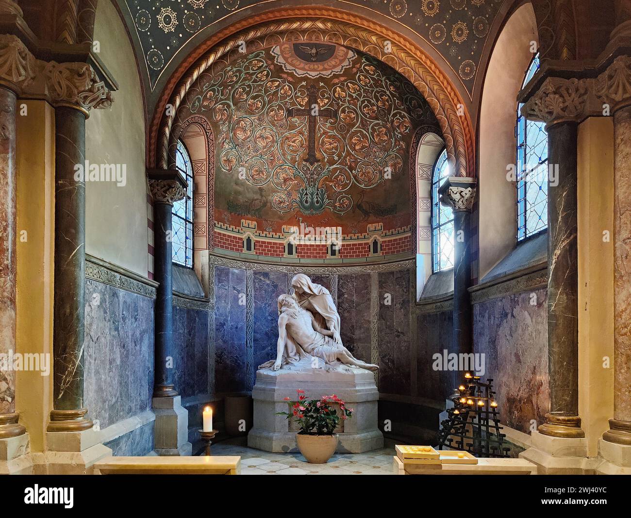 PietÃ Chapel, St. Gereon, Romanesque Church, Cologne, North Rhine ...