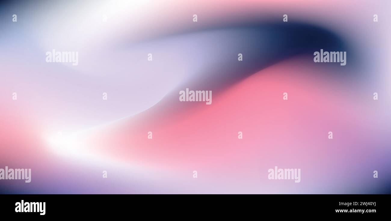Abstract Gradient Background With Seamless Color Transition Blending Flat Vector Illustration