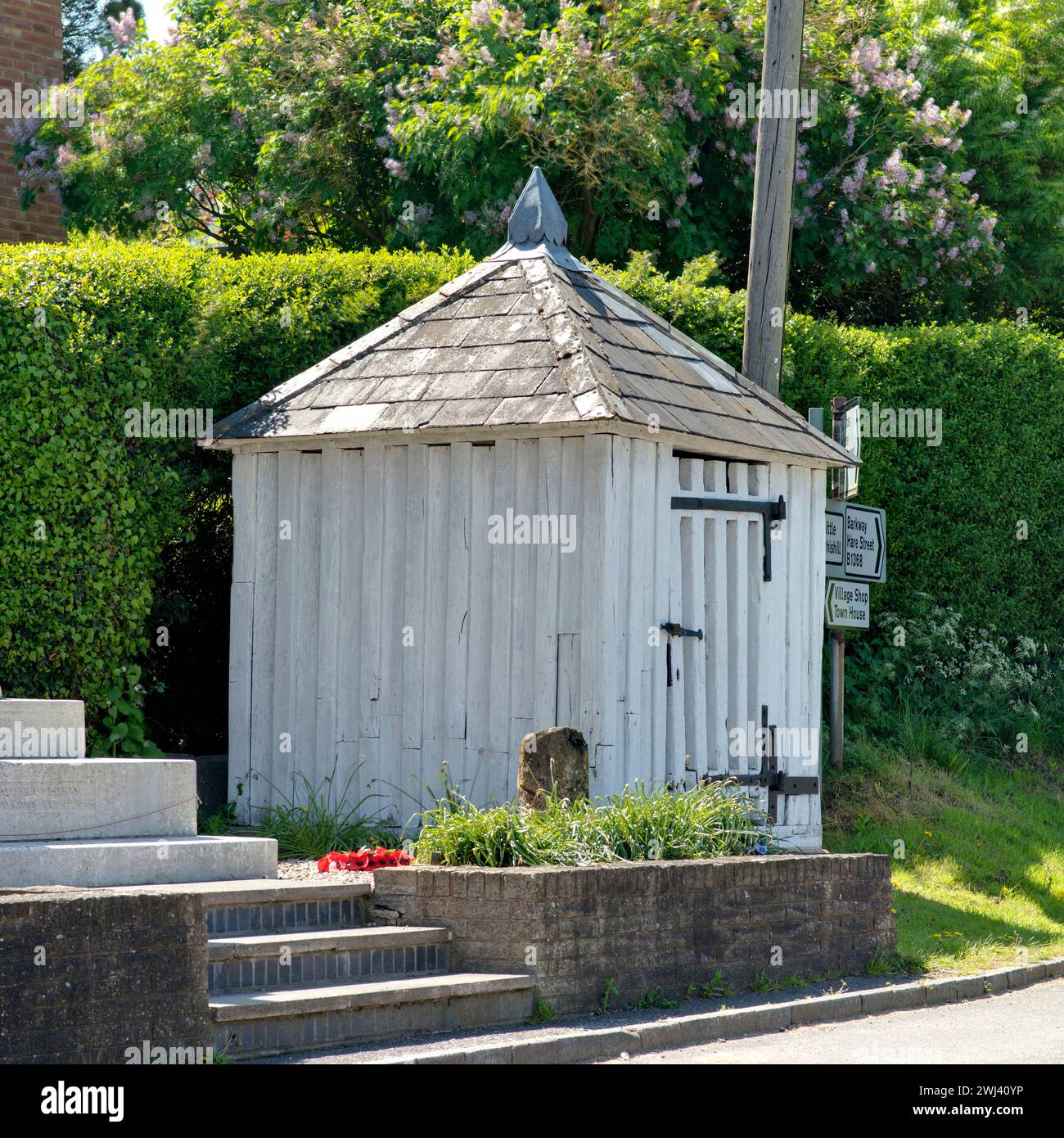Village lock-ups. Barley, Bedfordshire, built in the late 18th.century ...
