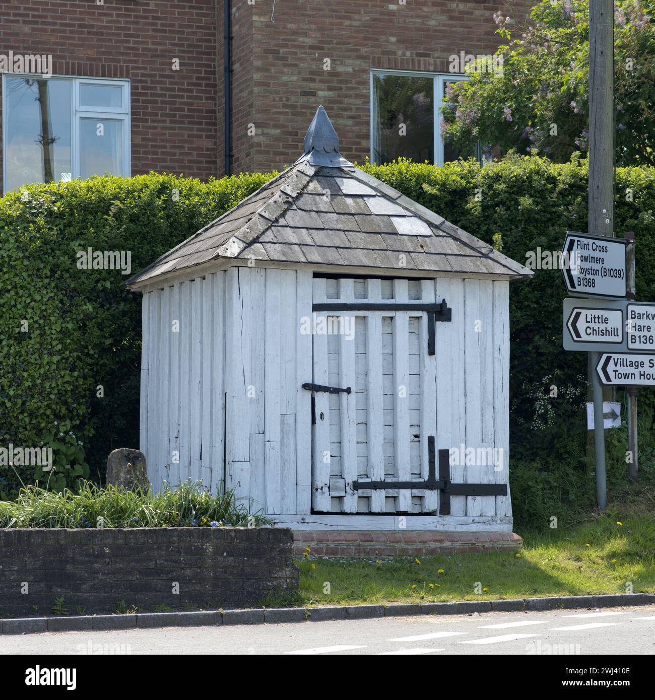 Village lock-ups. Barley, Bedfordshire, built in the late 18th.century ...