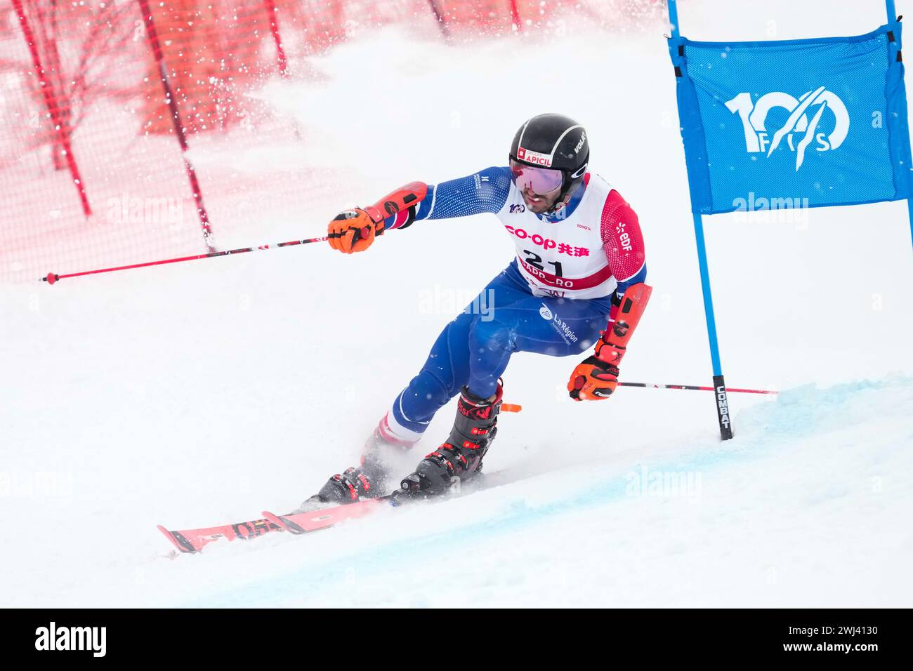 Sapporo, Japan. 10th Feb, 2024. Jordan Broisin (FRA) Alpine Skiing ...