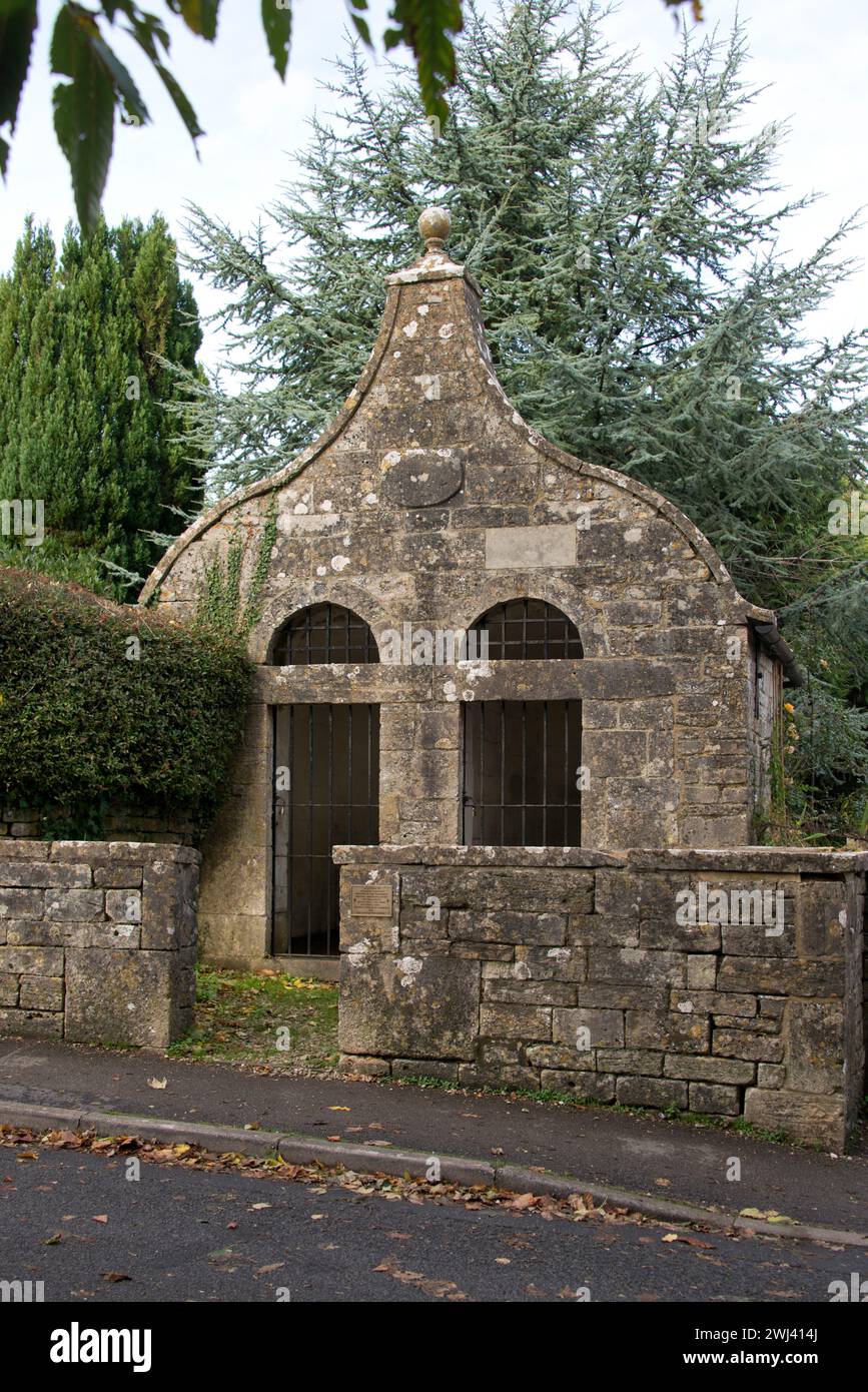 Village lock-ups. Bisley, Gloucestershire, built in 1824 with 2 cells and in use till the 1850's ...