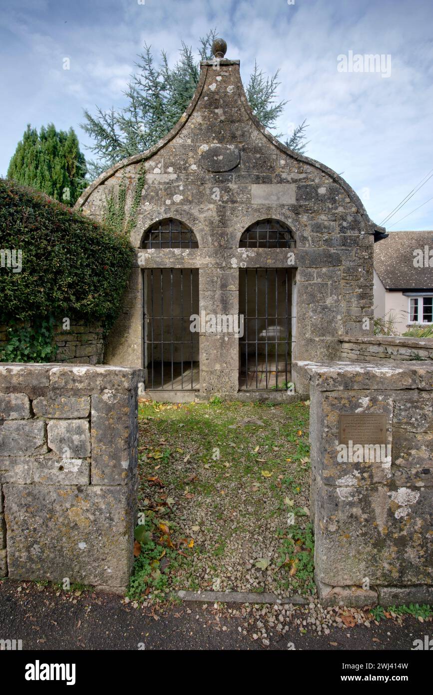 Village lock-ups. Bisley, Gloucestershire, built in 1824 with 2 cells and in use till the 1850's ...