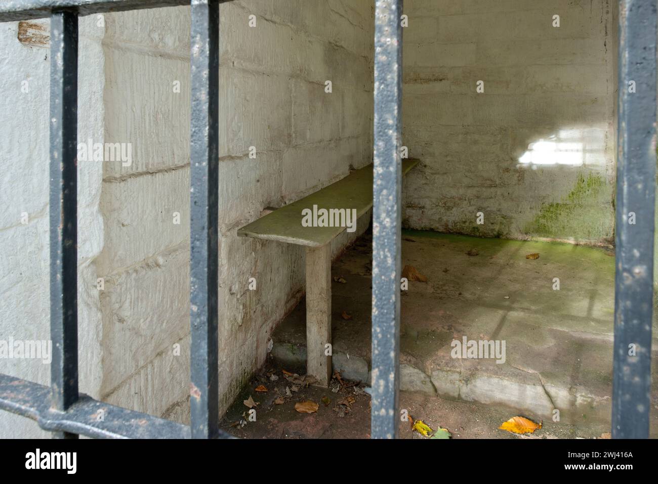 Village lock-ups. Bisley, Gloucestershire, built in 1824 with 2 cells and in use till the 1850's ...