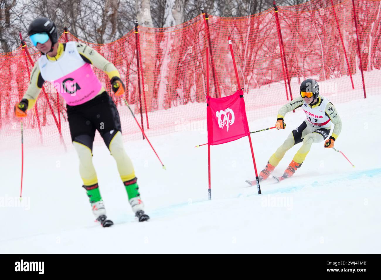 Sapporo, Japan. 10th Feb, 2024. Alexander Rauen (GER) Alpine Skiing ...